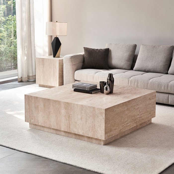 Loon Peak® Haozhe Solid Coffee Table | Wayfair